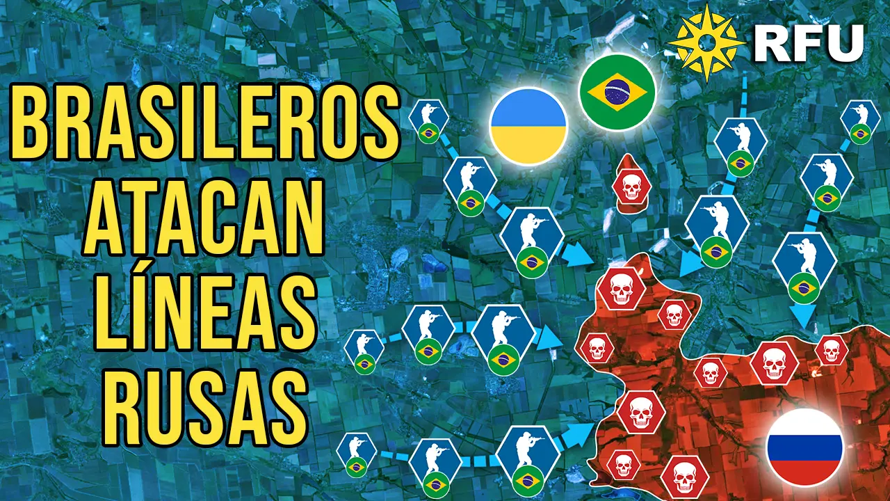 RUSOS EN SHOCK. ¡Los Brasileños Rodean Y Eliminan A Los Rusos En Pokrovsk!